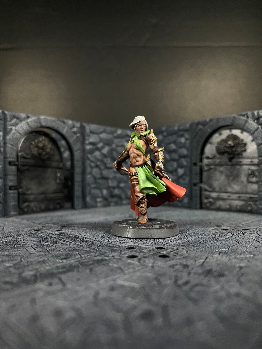 D&D Painted Miniature - Elf/half Elf Dual Blade Fighter/ranger/rogue ...