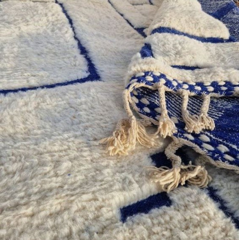 Beni Ourain Rug Custom Moroccan Rug Handmade Rug Beni Ourain Rug Custom ...