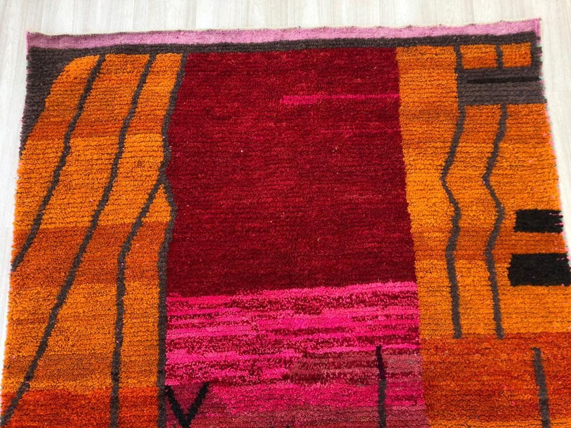 Gorgeous Azilal Rugs Moroccan Wool Rug Hand Knotted Rug - Etsy