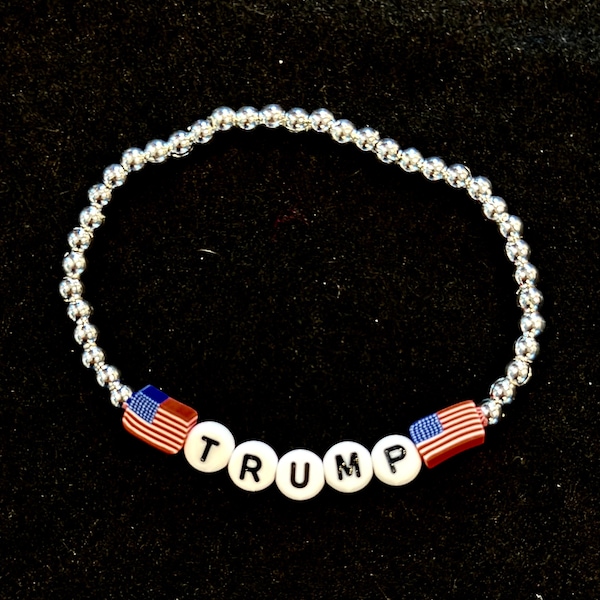 Trump Stretch Bracelet - Etsy