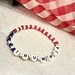 Trump 24 Beaded Bracelet American Flag Presidential Election donald J ...
