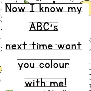 26 Alphabet Colouring Pages - Etsy