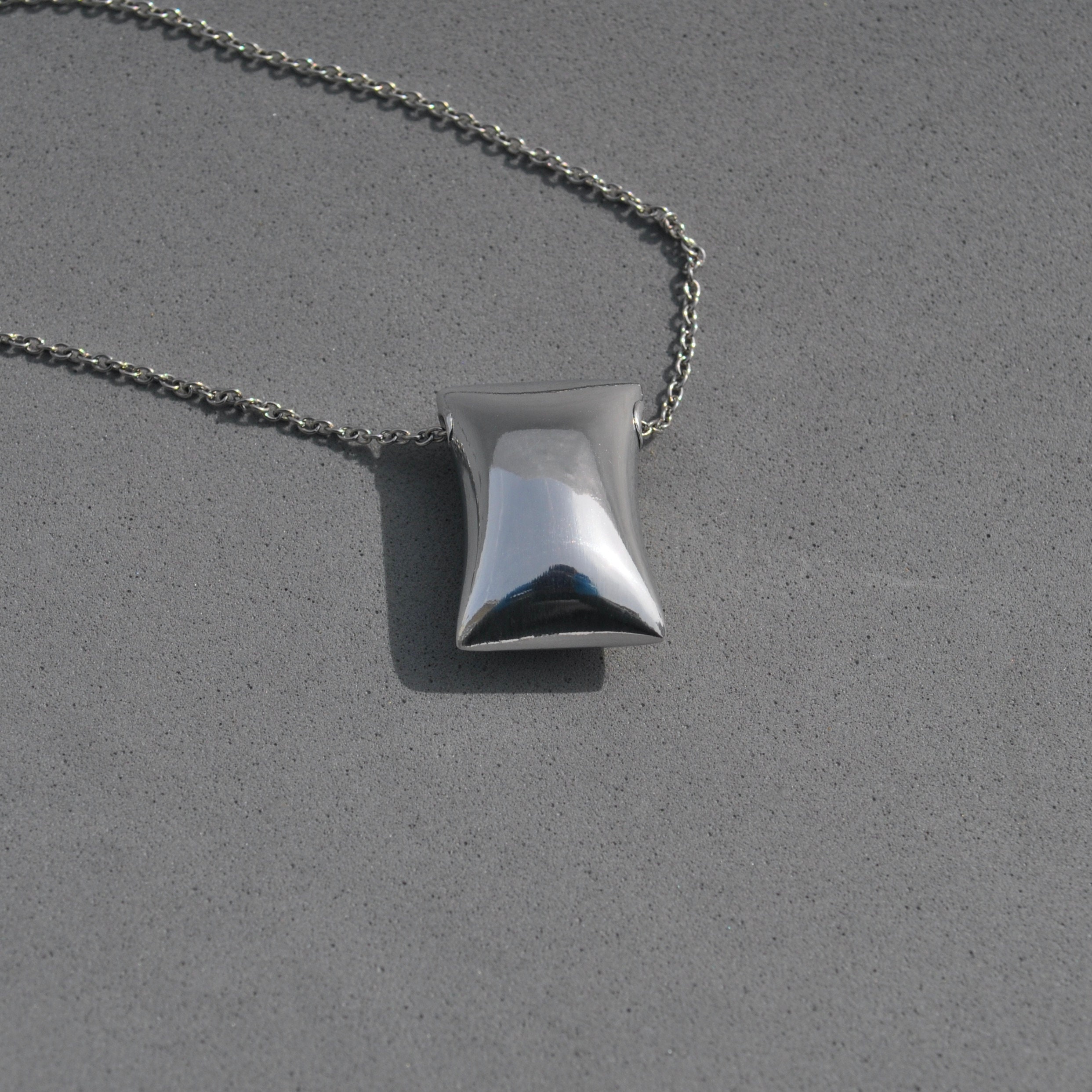 Egg Roll Necklace Aluminum Jewelry Aluminum Necklace 10 Year ...