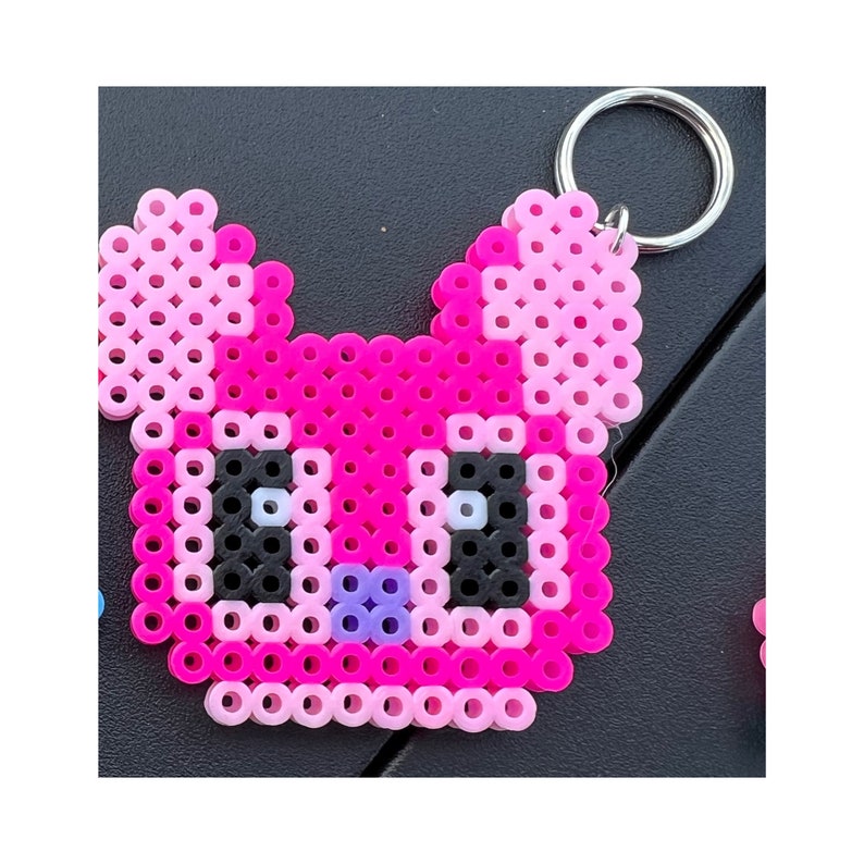 Perler Beads Stitch and Angel Keychains - Etsy