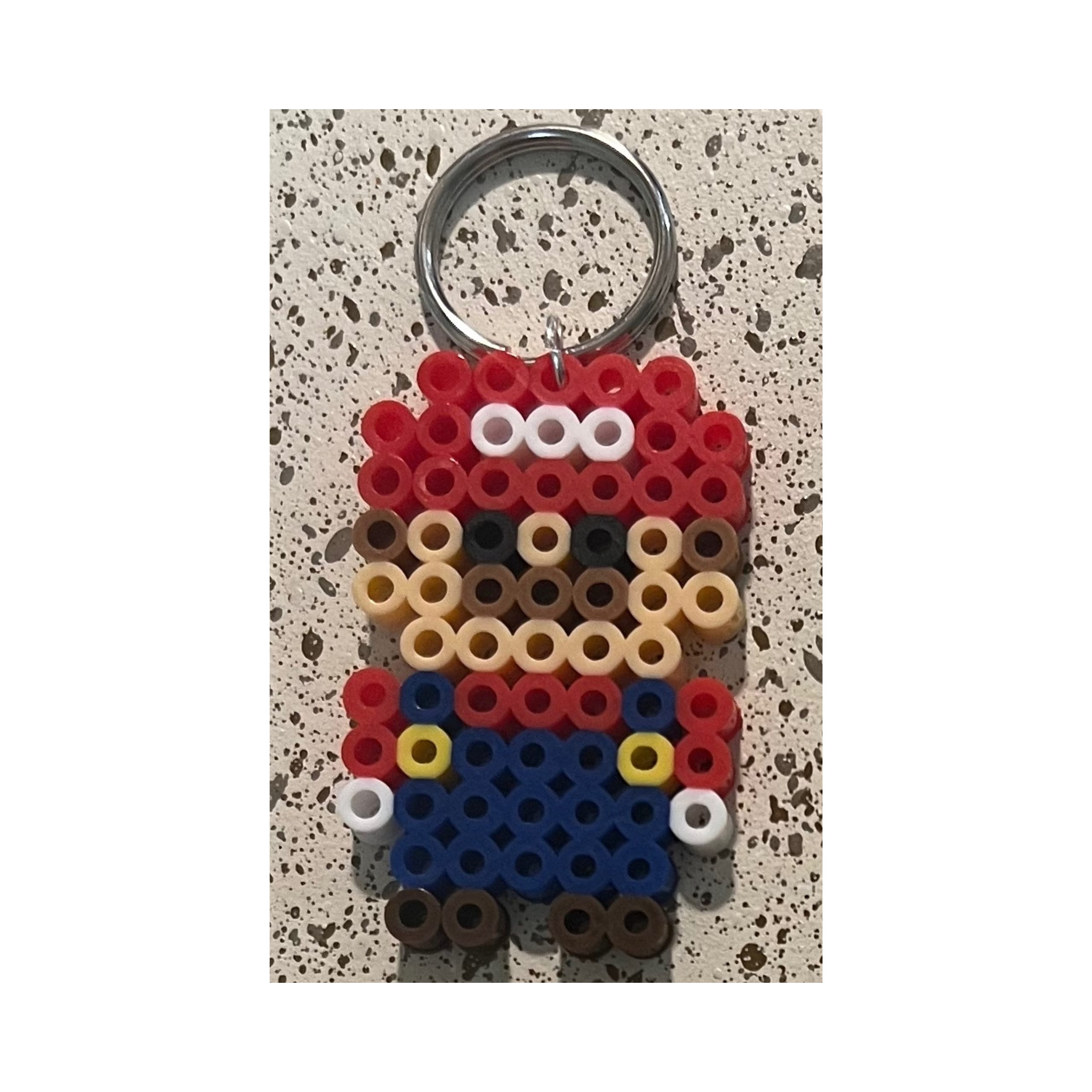 Perler Beads Mario Bros Characters Keychains - Etsy