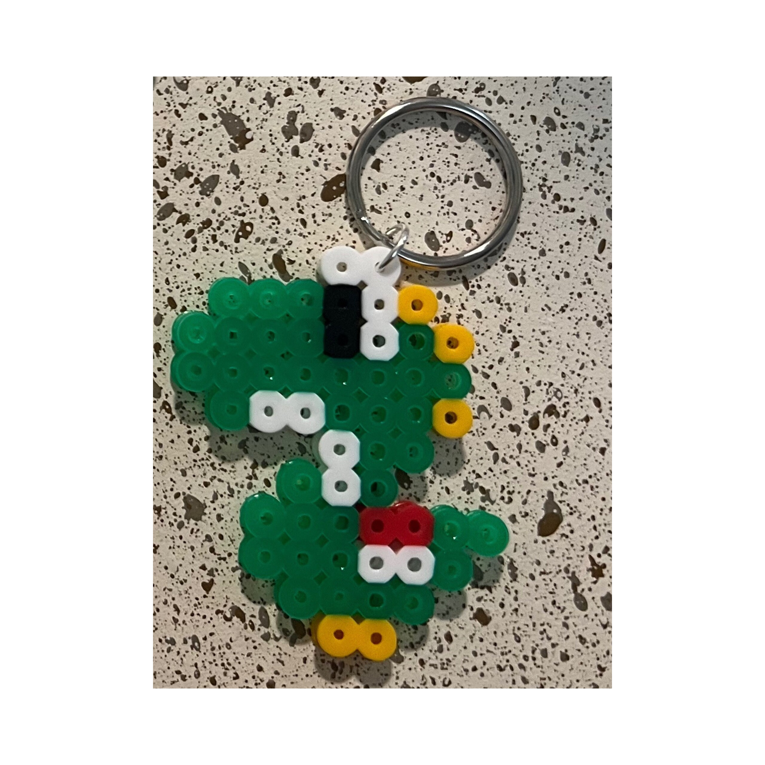 Perler Beads Mario Bros Characters Keychains - Etsy
