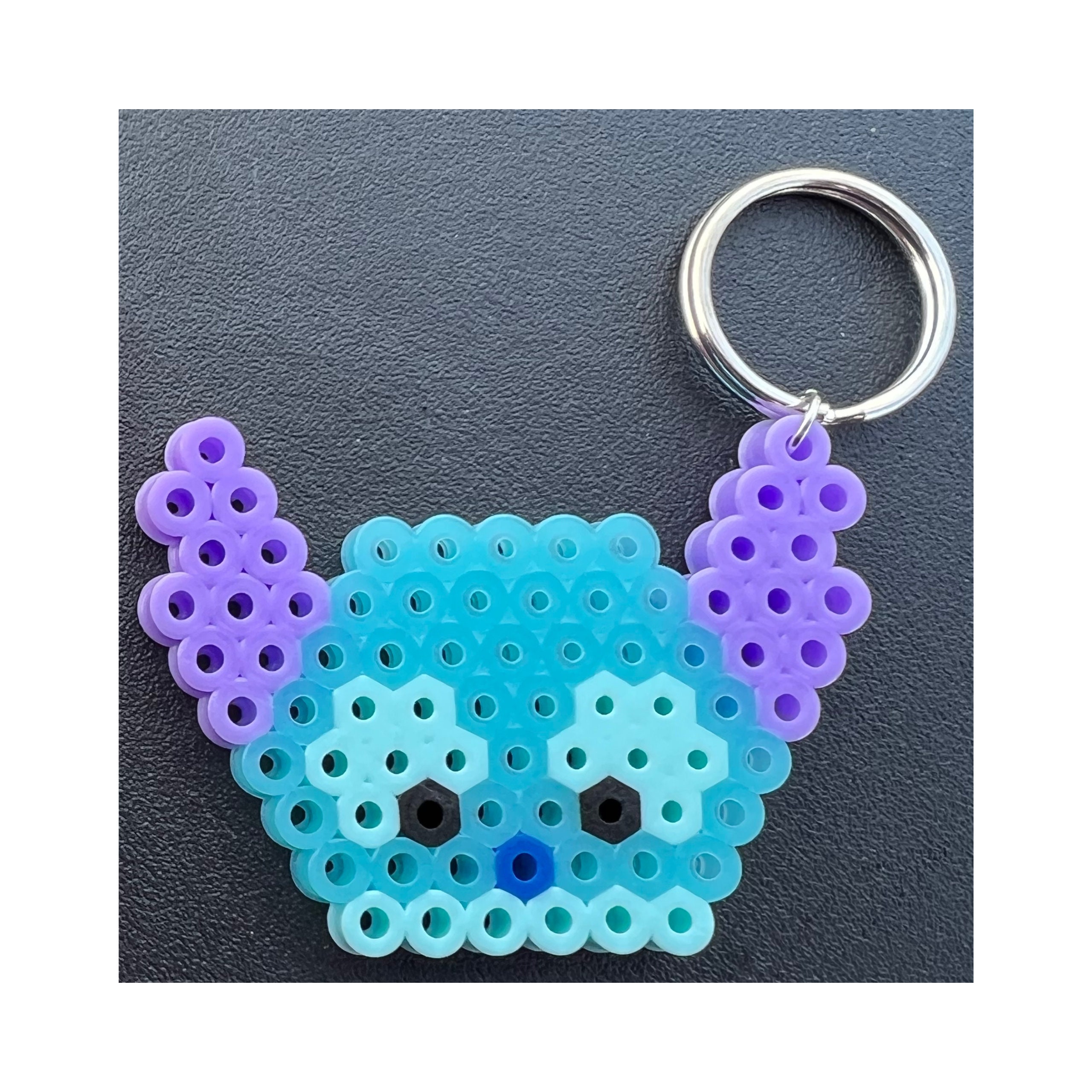 Perler Beads Stitch and Angel Keychains - Etsy