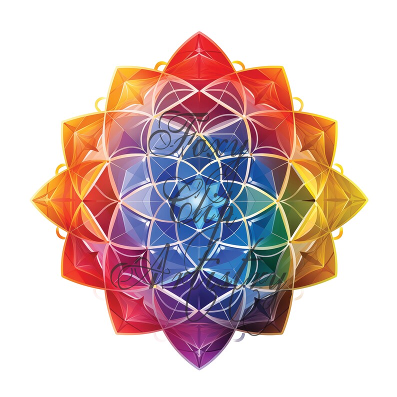 16 Colorful Chakra Clipart Yoga PNG Bundle - High Quality Chakra ...