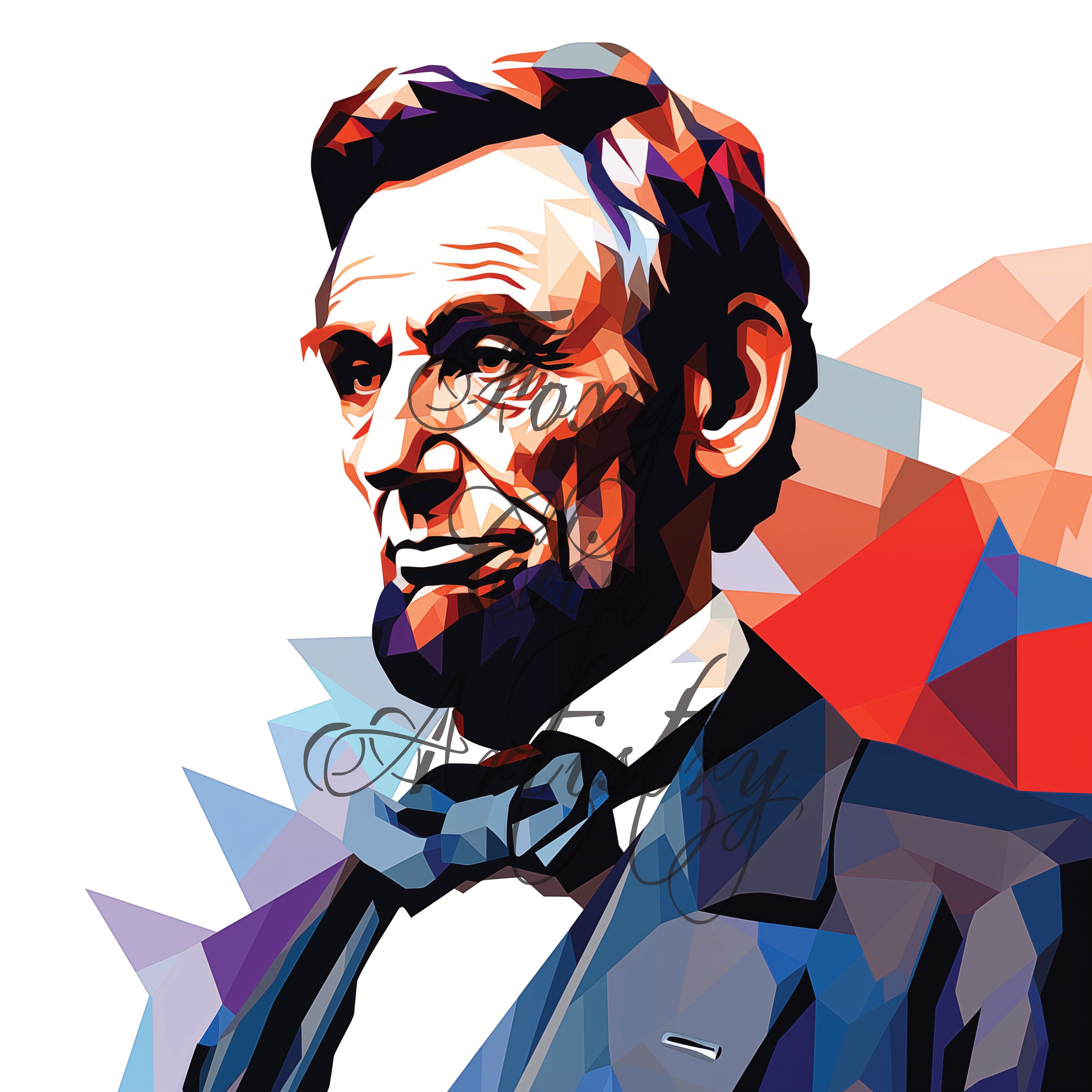 14 Presidents Day Clipart Pngs Bundle - High Quality American ...