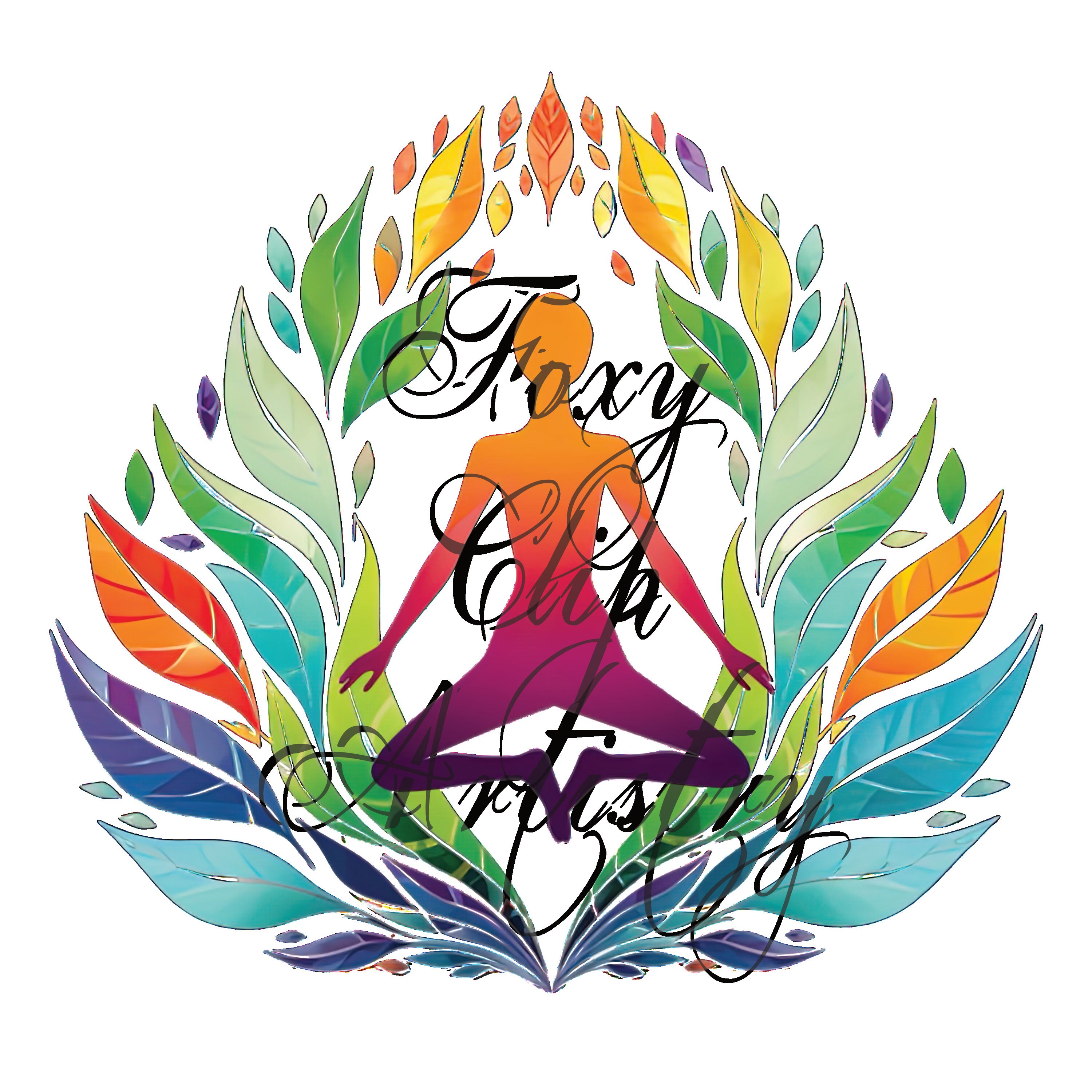 8 Colorful Yoga Clipart Yoga PNG Bundle High Quality Yoga - Etsy