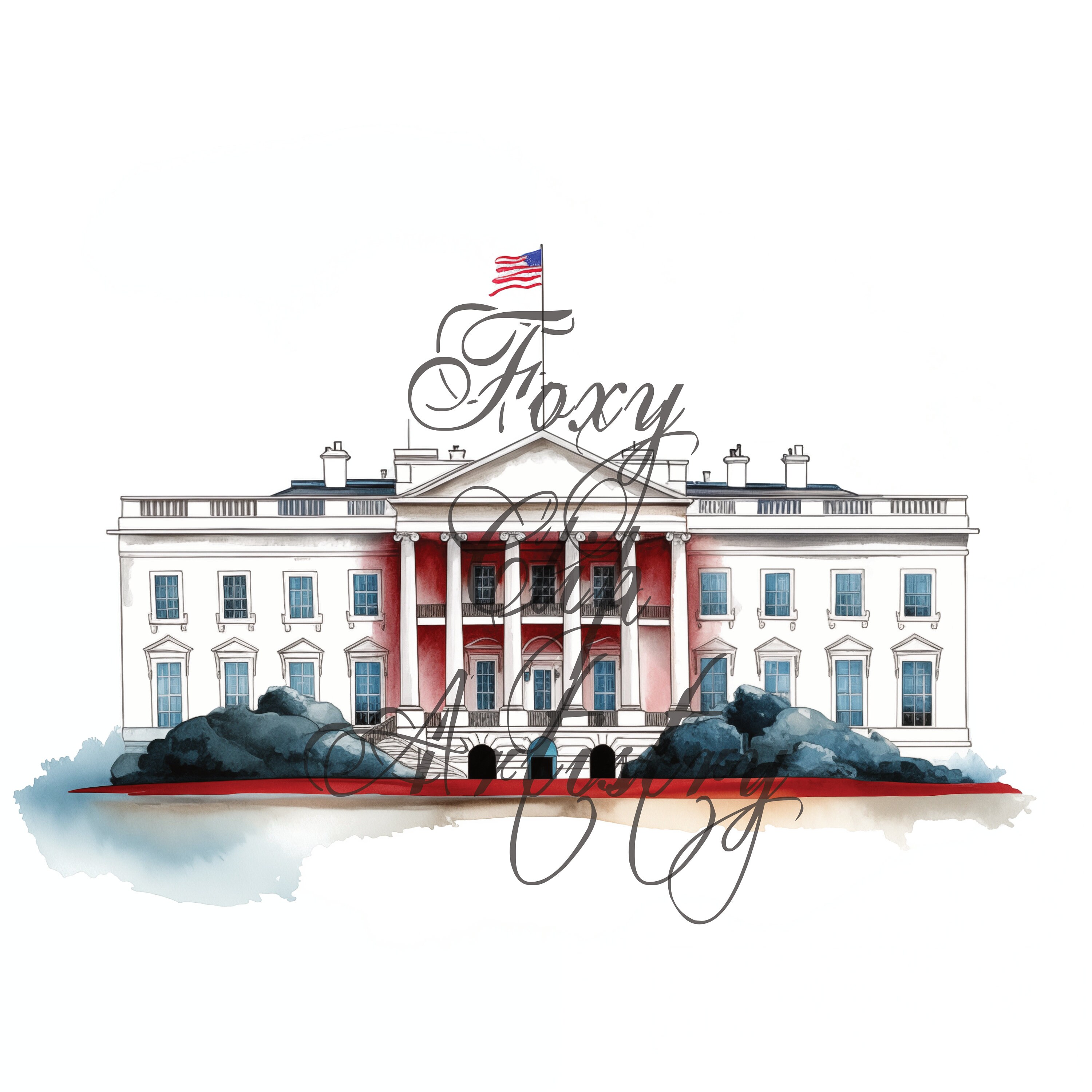14 Presidents Day Clipart Pngs Bundle - High Quality American ...
