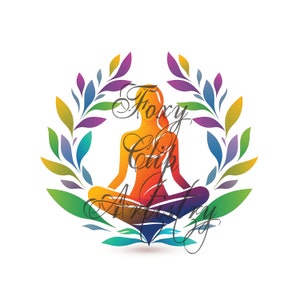 8 Colorful Yoga Clipart Yoga PNG Bundle - High Quality Yoga PNG ...