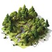 8 Isometric Forest Clipart Bundle High Quality Forest Woods - Etsy