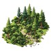 8 Isometric Forest Clipart Bundle High Quality Forest Woods - Etsy