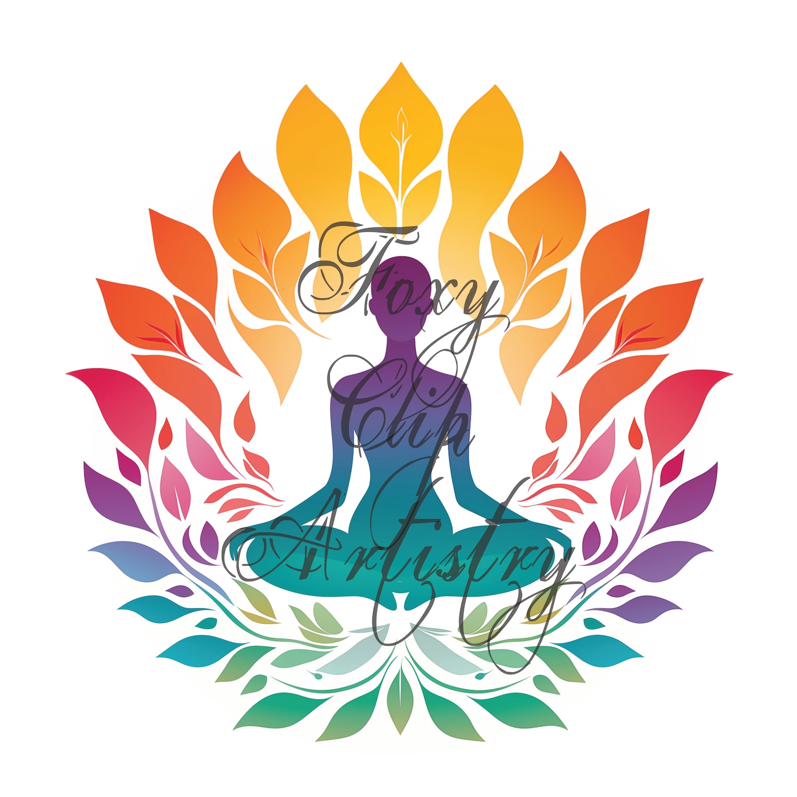 8 Colorful Yoga Clipart Yoga PNG Bundle - High Quality Yoga PNG ...
