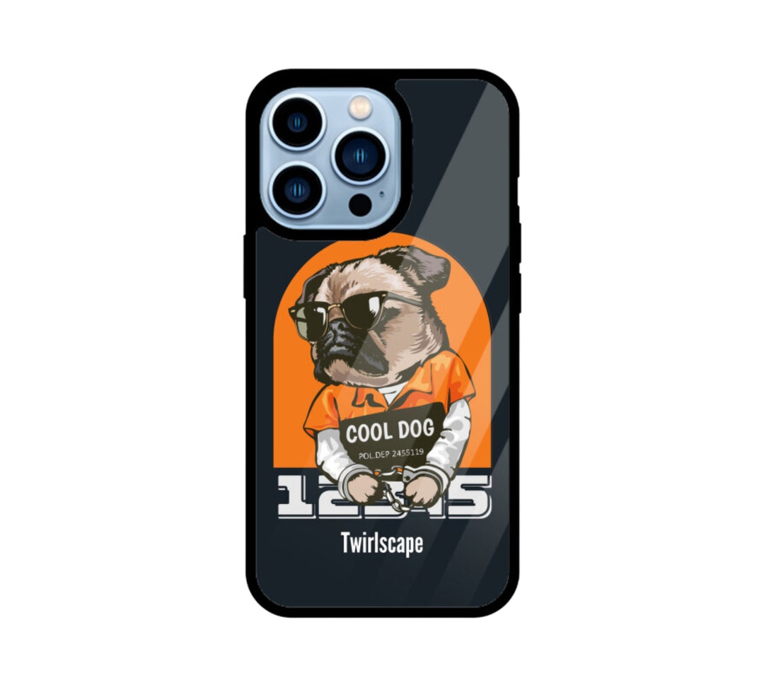 Cute Dog iPhone Case Cool Dog Savage Animal iPhone 14 13 12 11 Pro, Pro ...