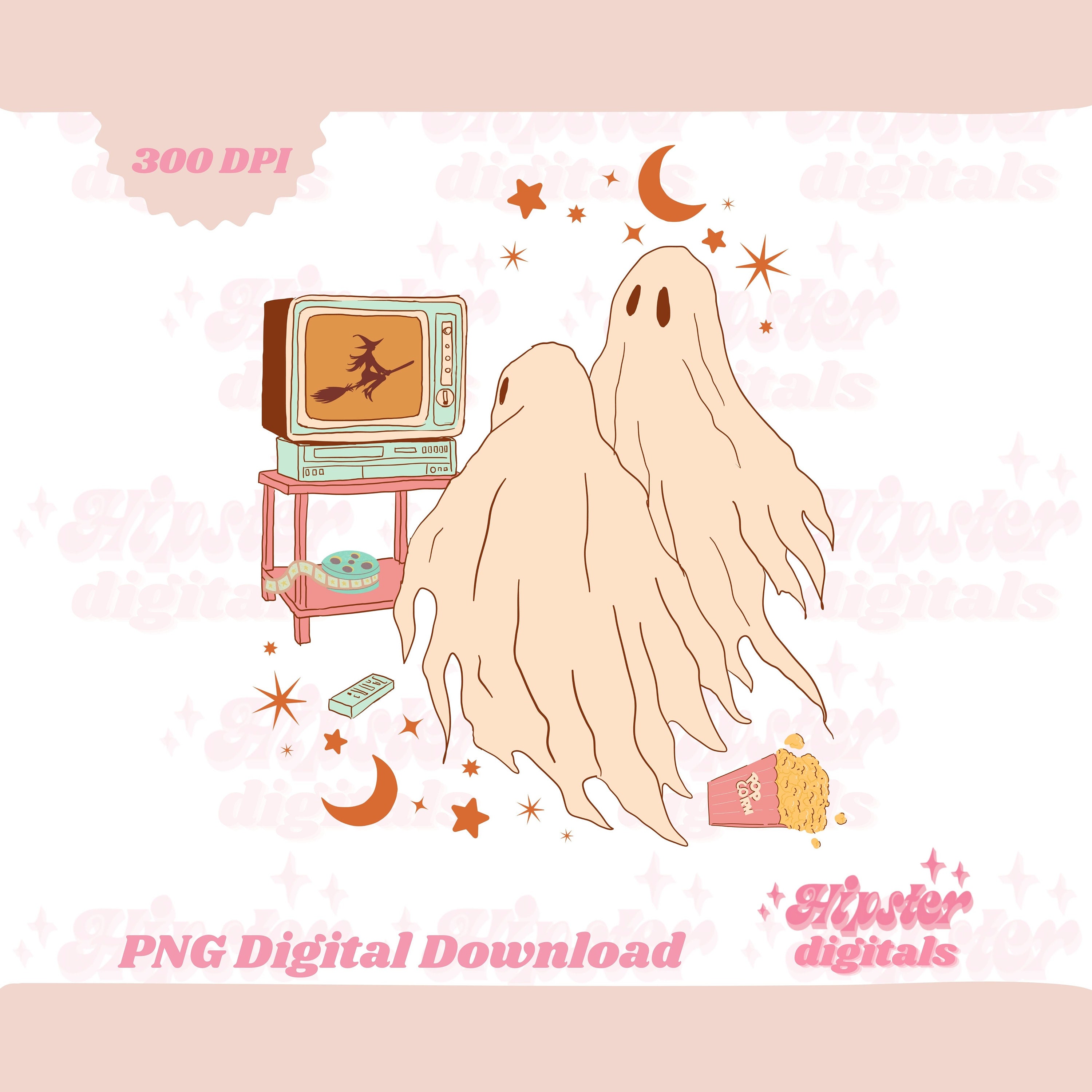 Ghost PNG, Halloween Png, Scary Movie Witchy Png, Spooky Season Png ...