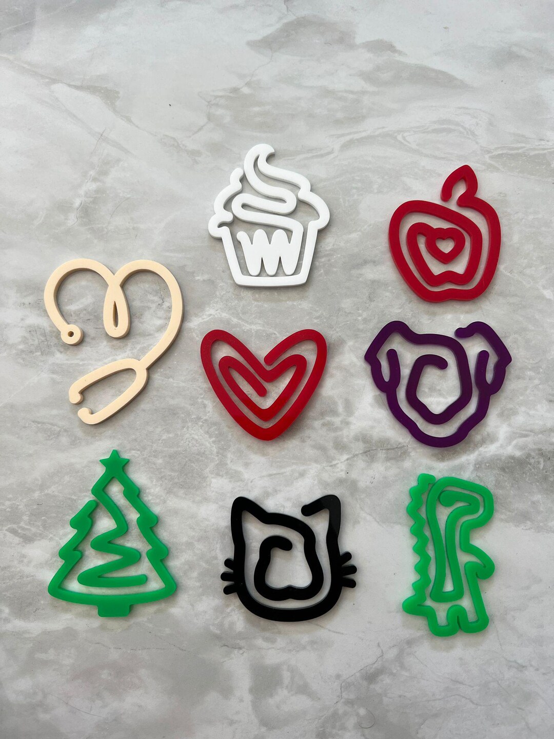 Acrylic Bookmark With Unique Shapes - Etsy