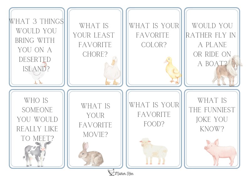 Connection Cards for Kids - Etsy