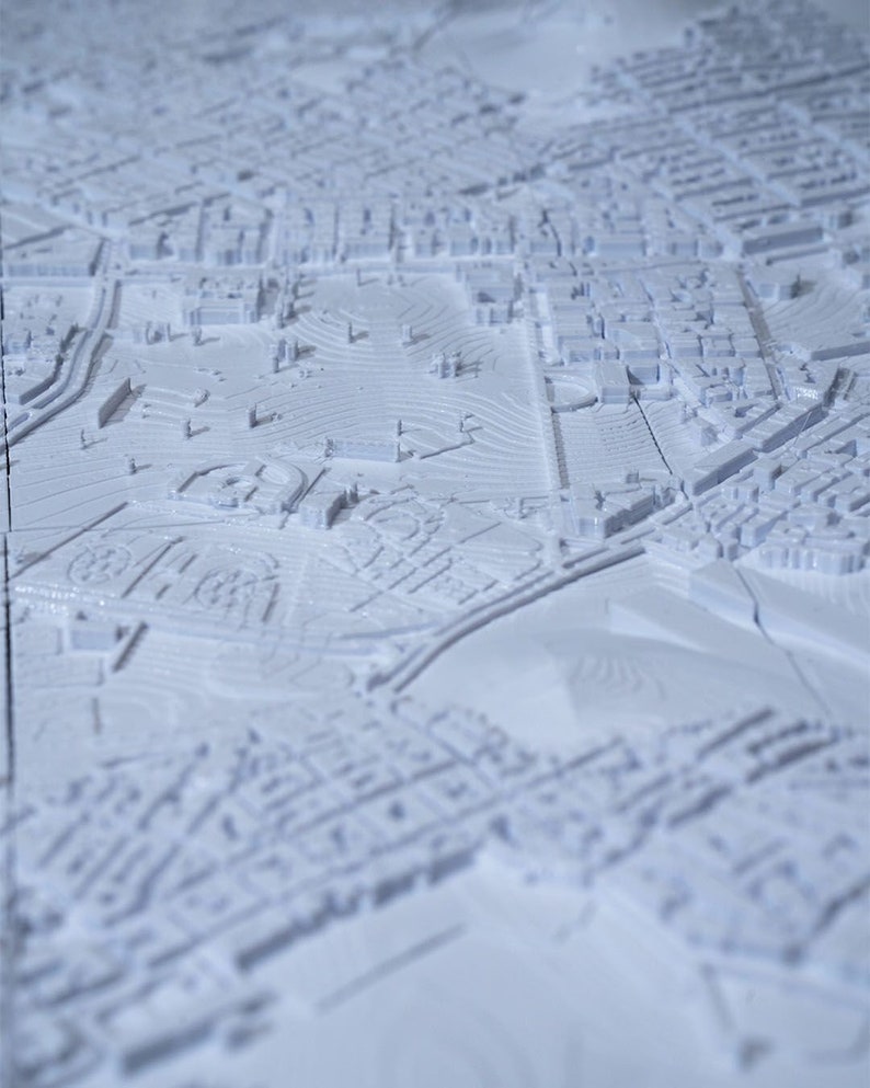 3D City Frames Athens - Etsy