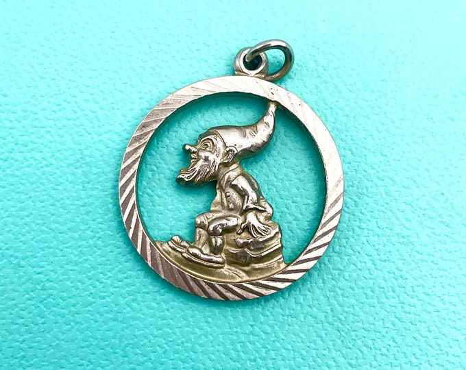 Vintage Georg Jensen Cornish Pixie Gnome Elf Leprechaun Sterling Silver ...