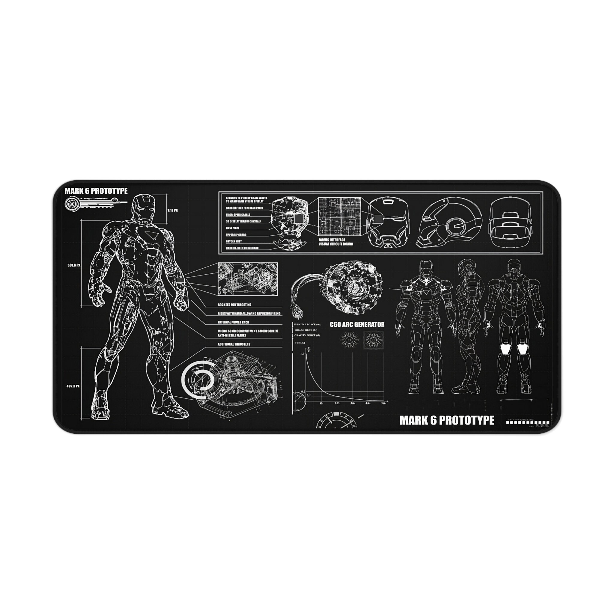 Iron Man Mark 6 Blueprints
