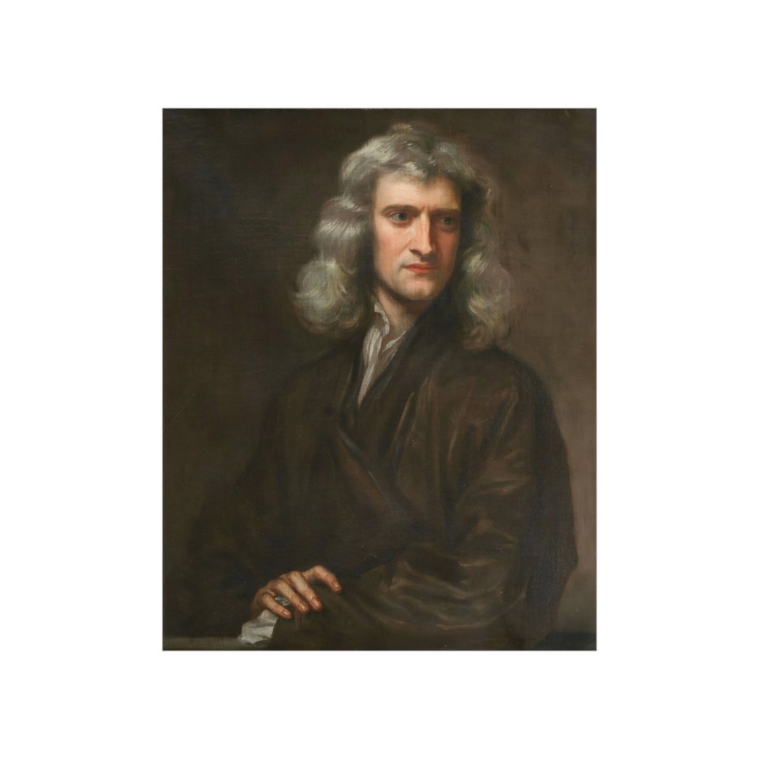 Isaac Newton Posters Sir Isaac Newton Portrait Newton - Etsy