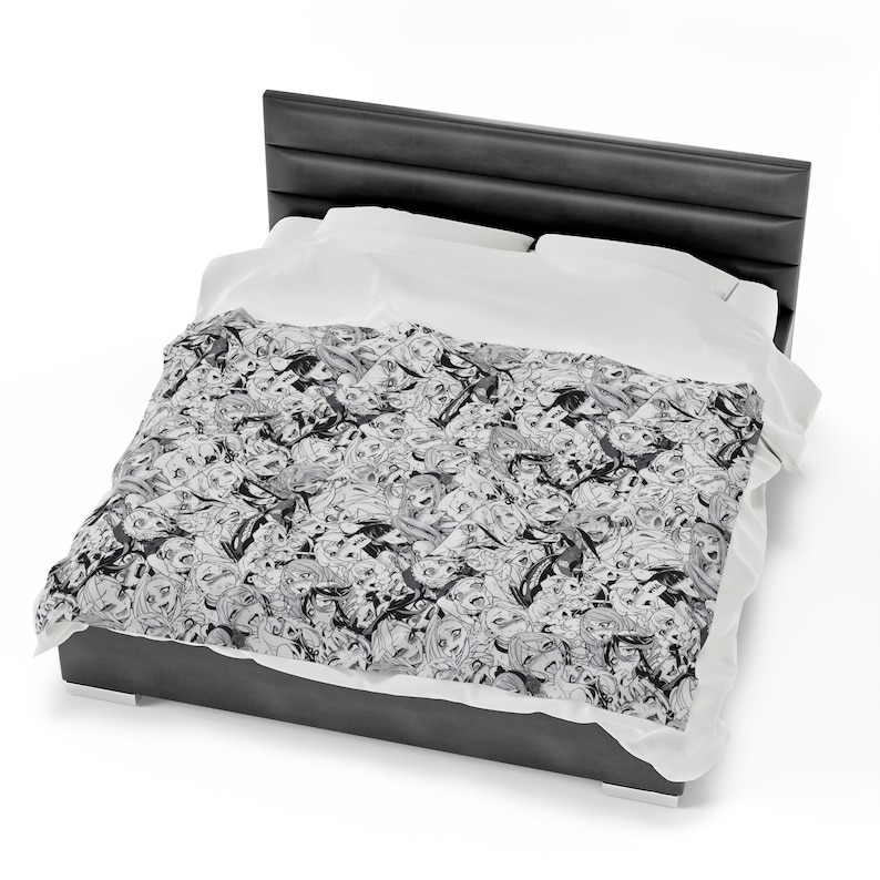 Anime Girl Blanket at Ollie Dunlap blog