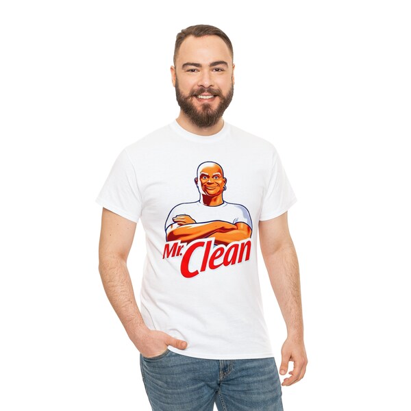 Mr Clean Logo T Shirt - Etsy