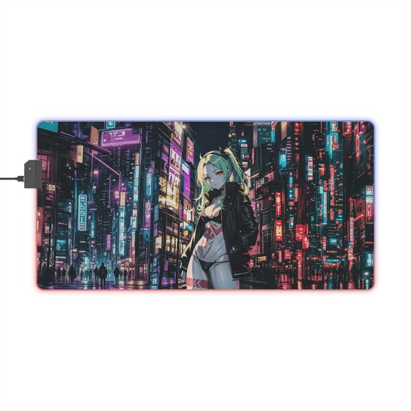 Cyberpunk Edgerunner Mouse Pad - Etsy