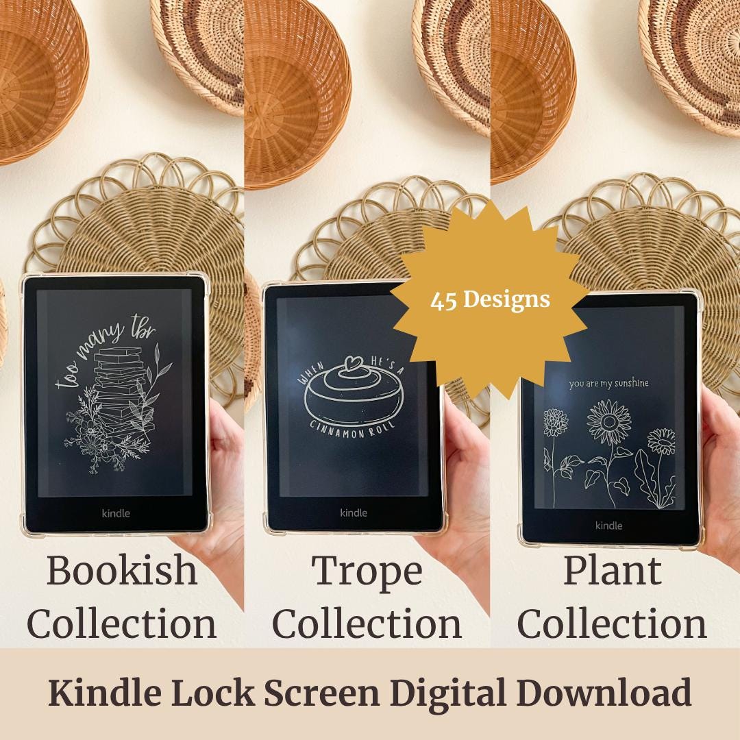 Kindle Lock Screen Wallpaper Collection (digital Download) - Etsy