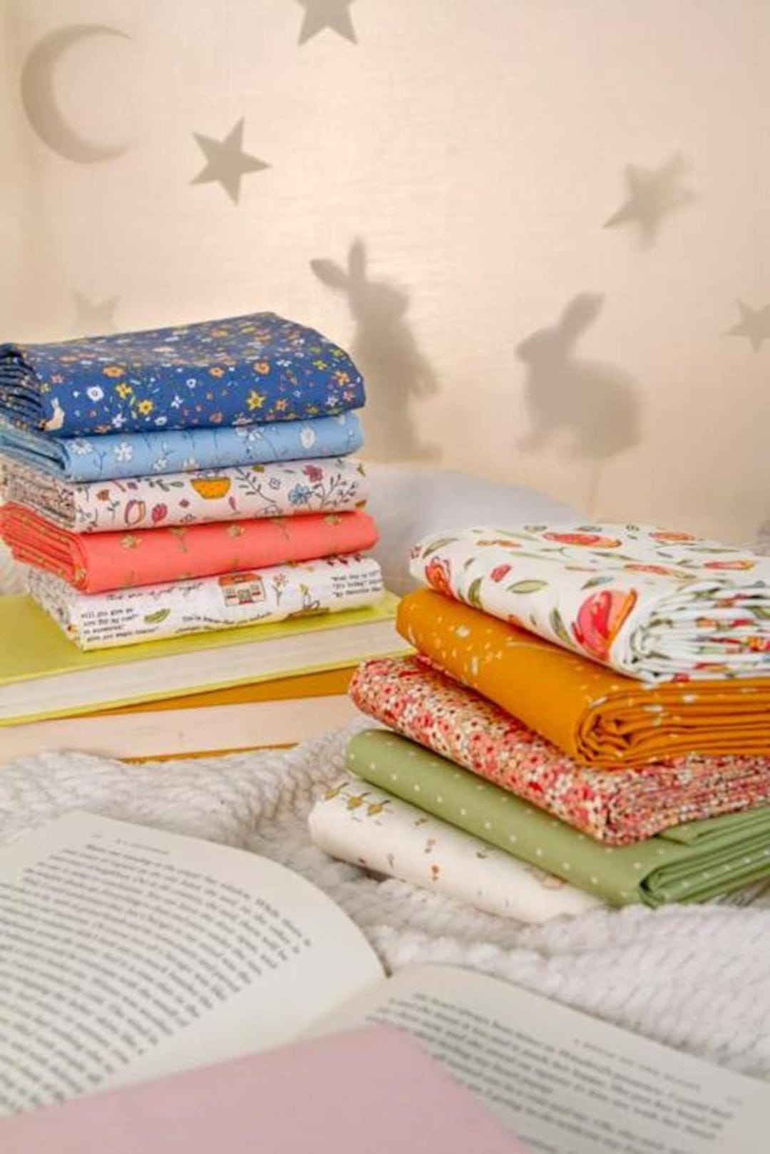 Art Gallery Fabrics, Bedtime Stories , Fat Quarter Bundle/ Half Yard ...