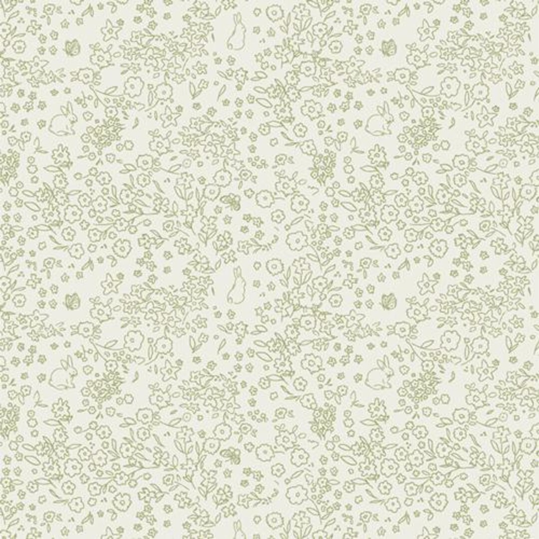 Art Gallery Fabrics, Bedtime Stories, Somebunny Fresh, BES31103 - Etsy