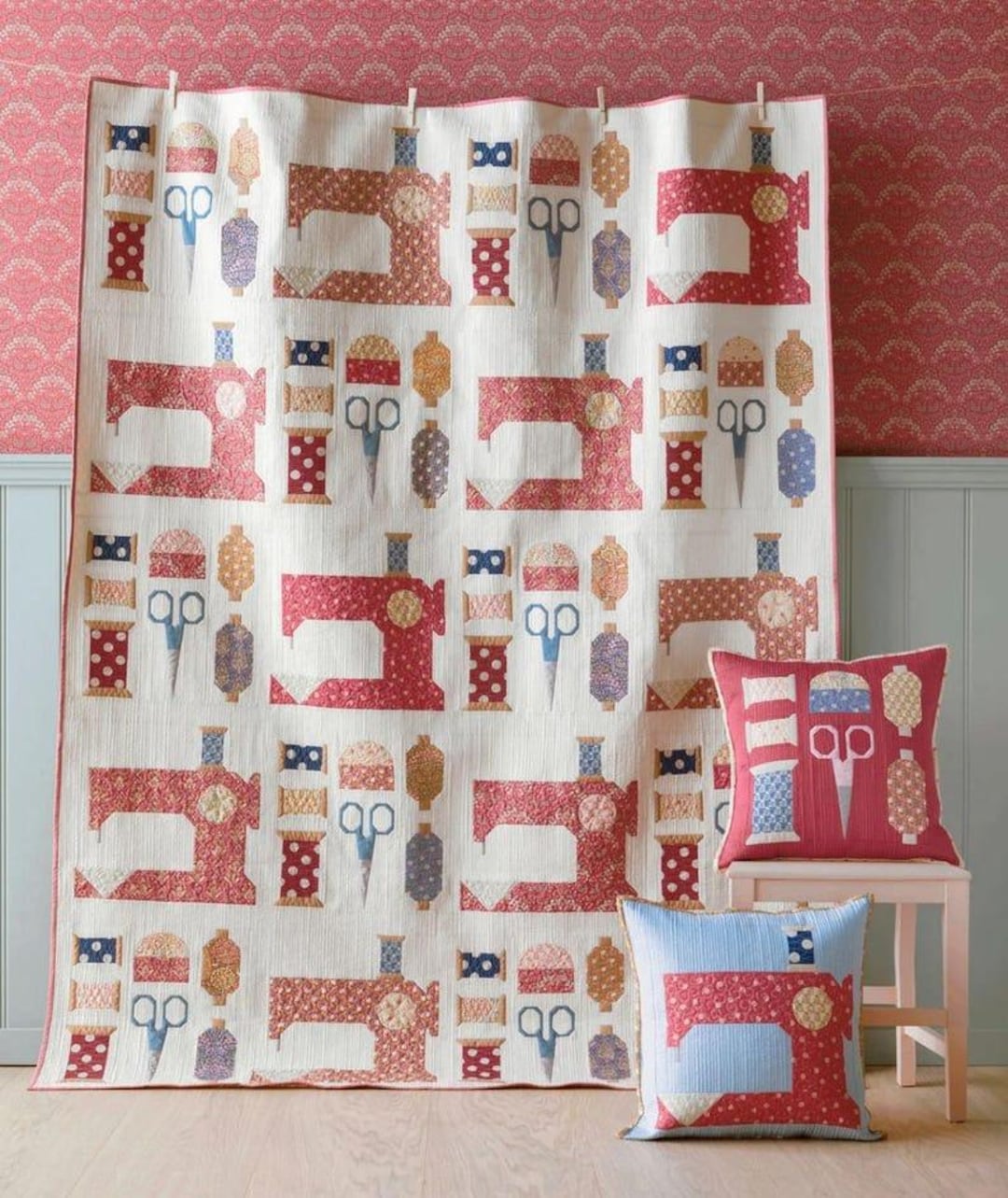 Tilda Make Do and Mend Quilt Kit | Putty White - Etsy