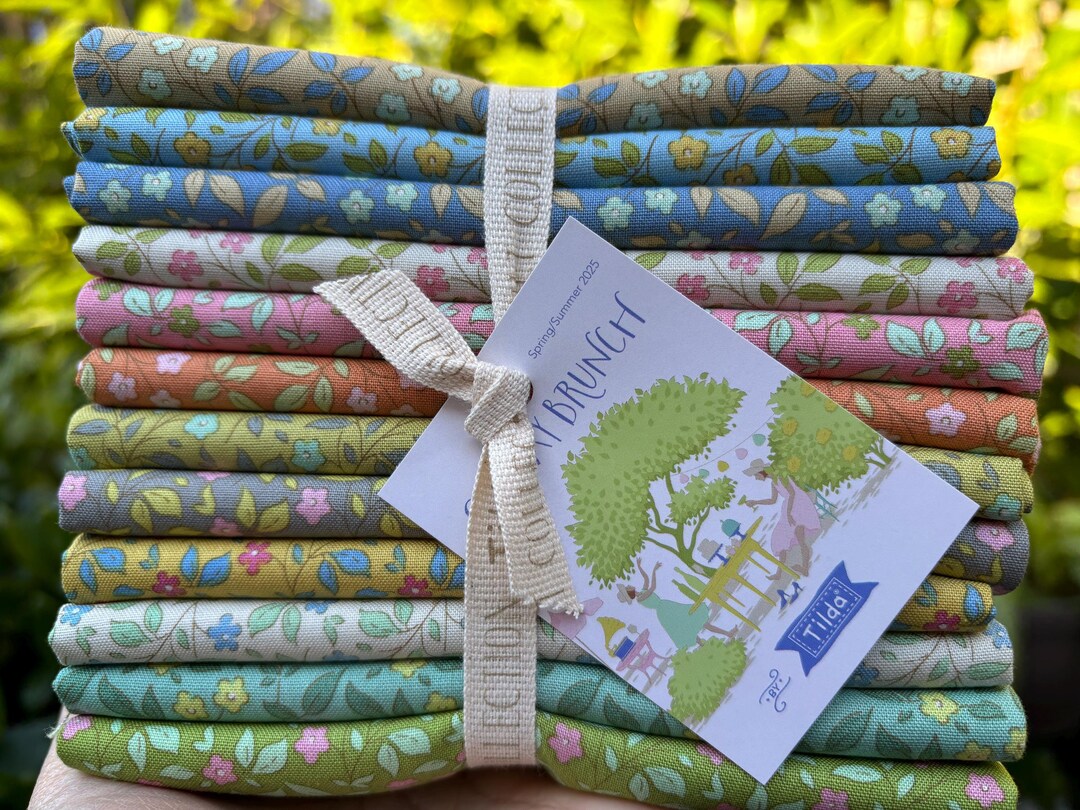 Tilda Tipsy Fat Quarter Bundle 12pc 18x22" | TIL300226 - Etsy