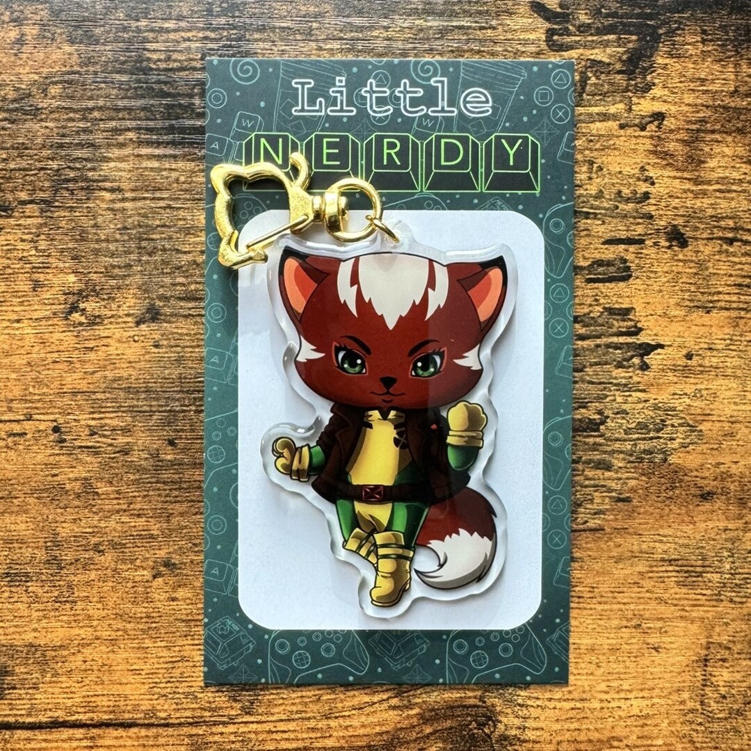 Power Draining Mutant X-cats 97 Comic Inspired 3 Double-sided Rainbow ...