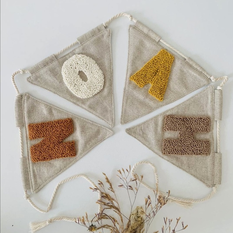 Name Banner for Nursery - Etsy