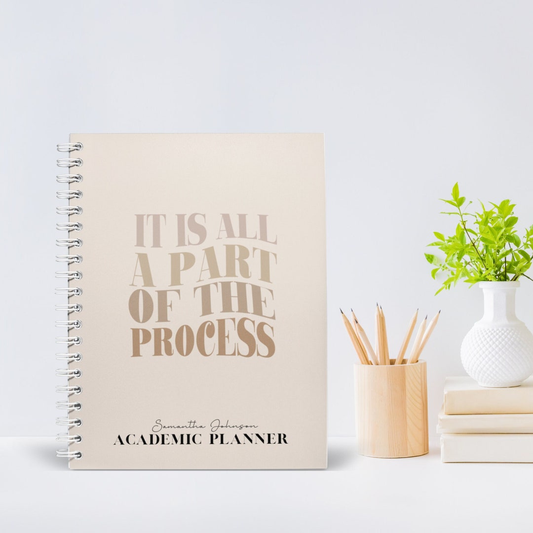 Academic Student Planner 2025-2026 With Inspirational Message ...