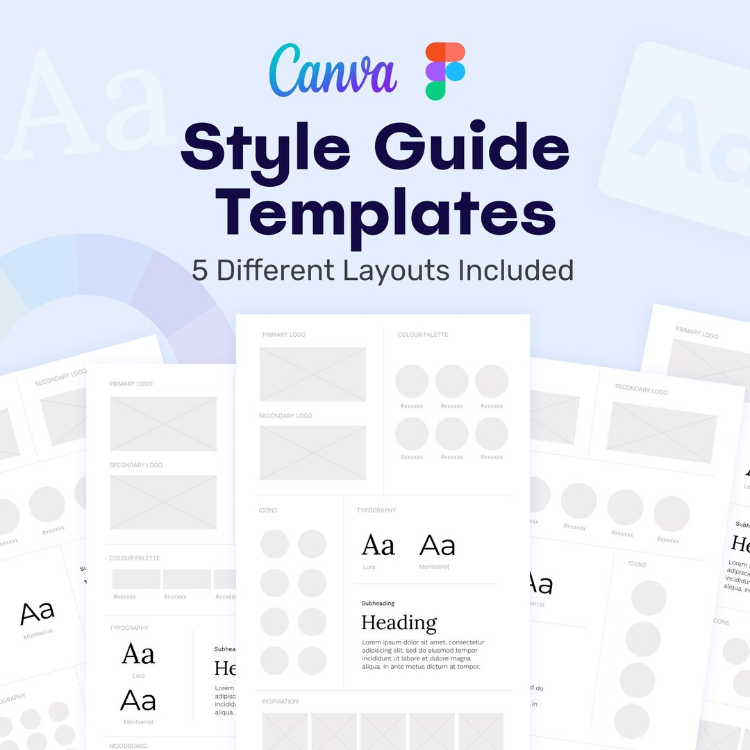 Style Guide Templates - Etsy
