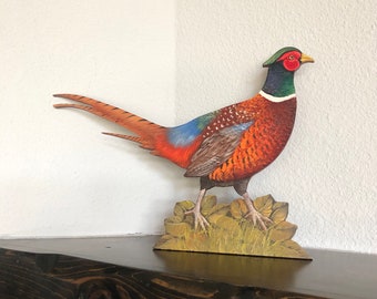 Hand Painted Rooster / Chicken on Wood Cutout - Etsy