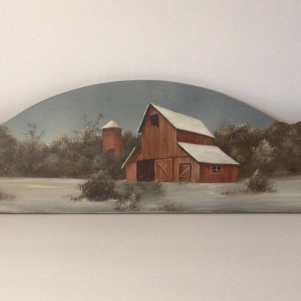 Barn Scene - Etsy