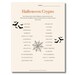 Halloween Cryptogram Puzzle Printable, Halloween Crypto Digital ...