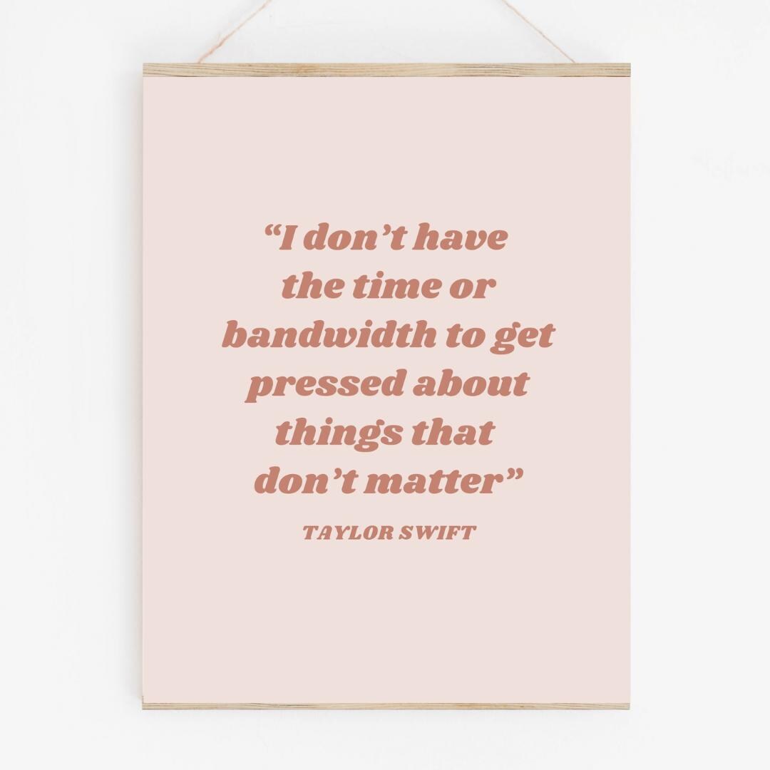 Taylor Quotes College Dorm Wall Decor College Wall Art Taylor Wall Art ...