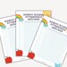 Sunday School Attendance Chart Printable PDF Sunday School Attendance ...