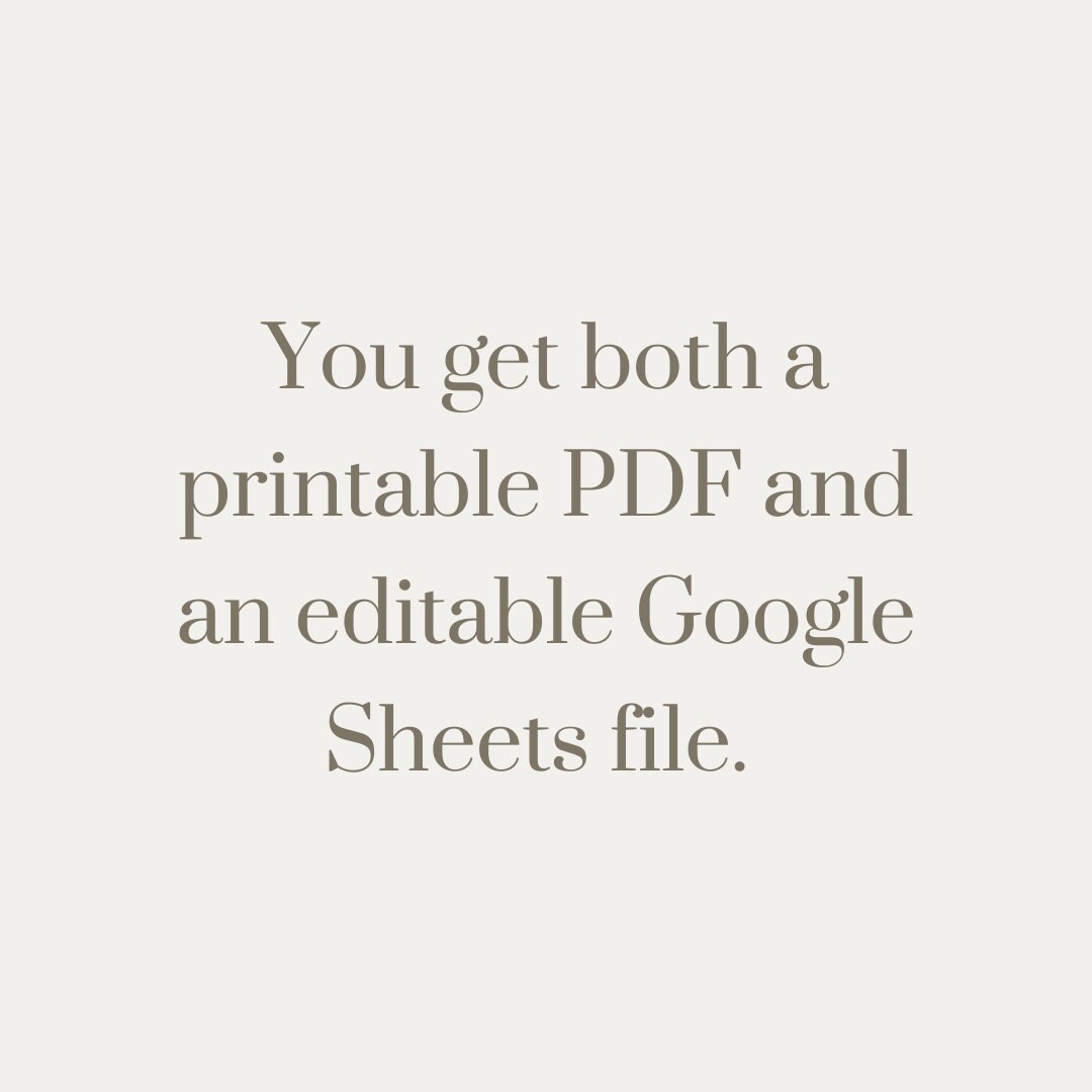 Kitchen Renovation Planner Printable PDF Google Sheets Editable Kitchen ...