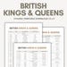 List of Kings of England List of British Kings and Queen UK Monarchs ...