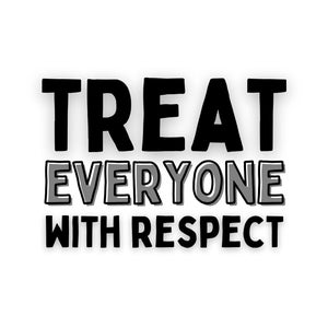 Respect in the Classroom Signs Classroom Rules School Hallway Signs ...