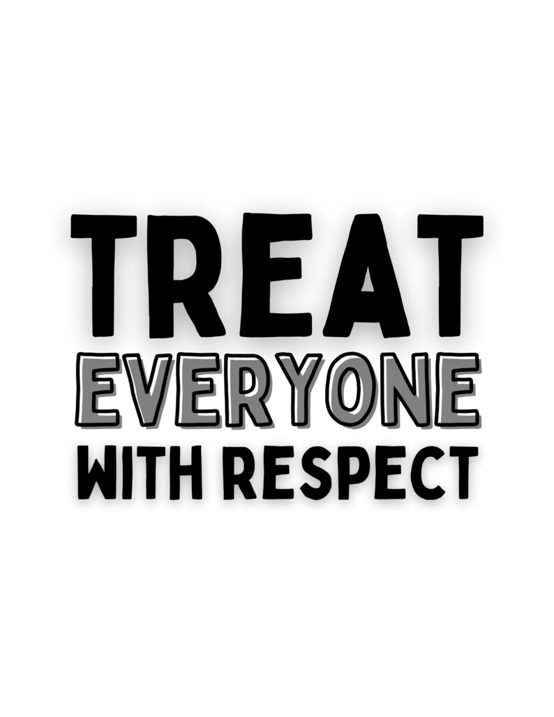 Respect in the Classroom Signs Classroom Rules School Hallway Signs ...