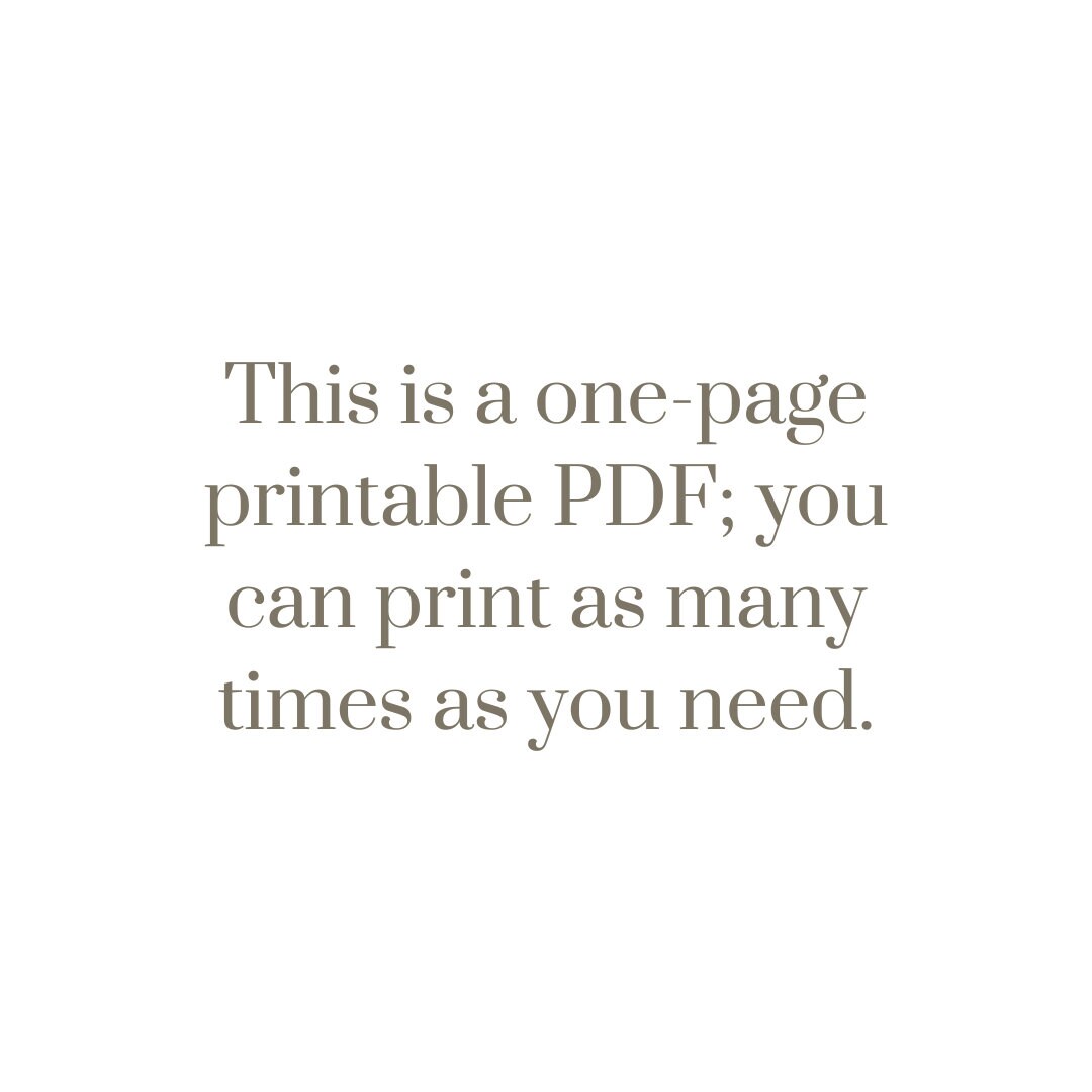 Math Reference Sheet Printable PDF, Math Reference Chart ...