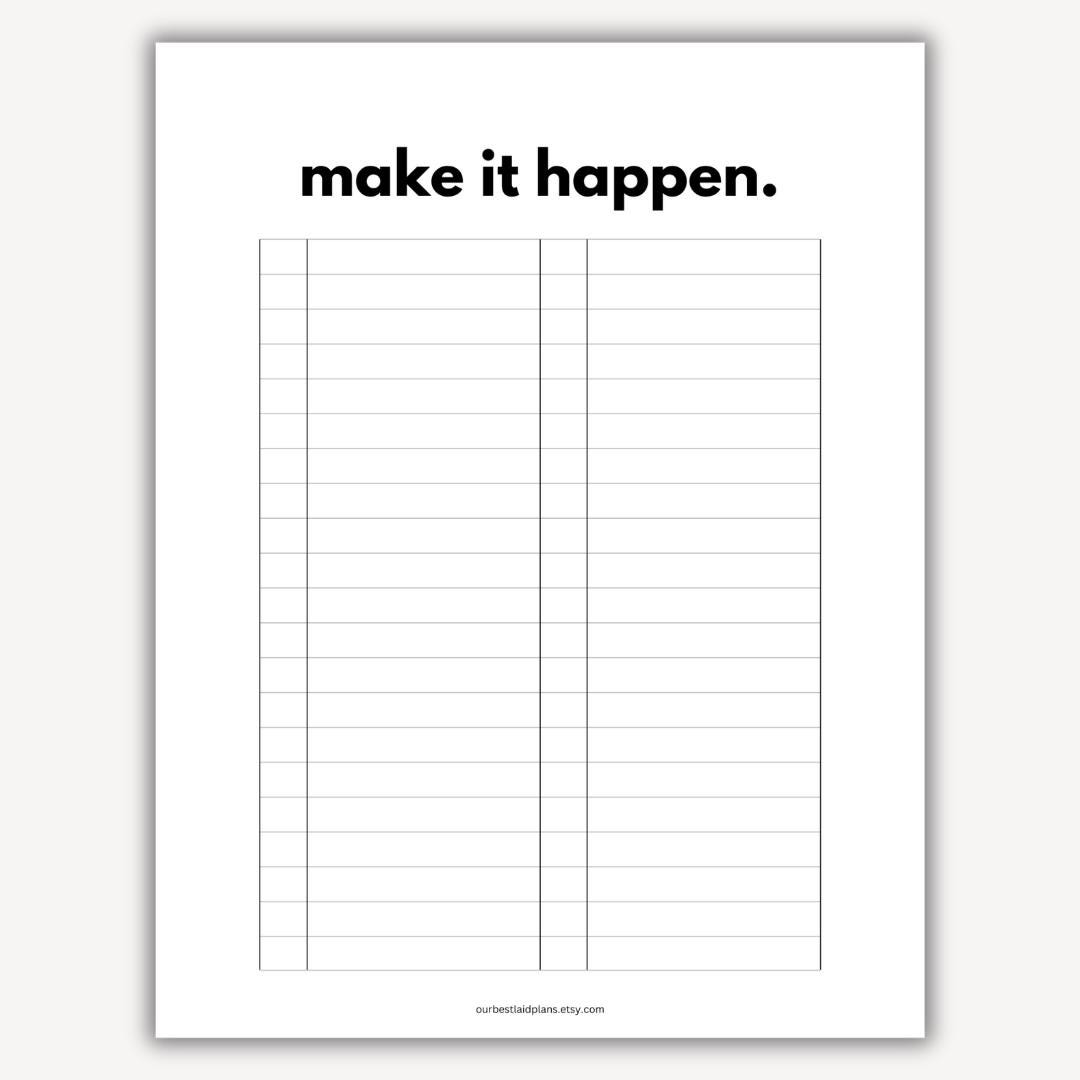 Funny to Do List Digital to Do List Printable to Do List PDF Cute to Do ...